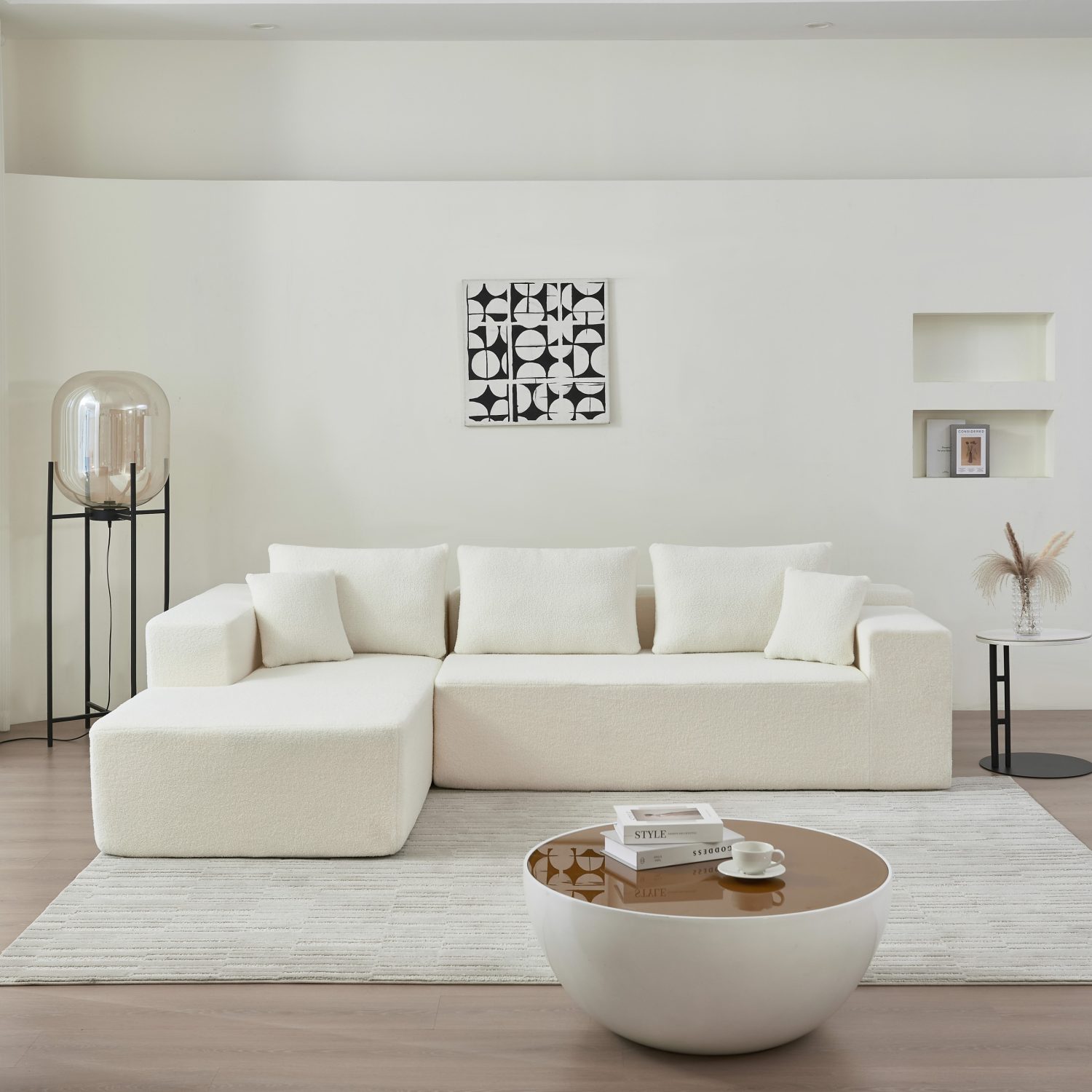 Get 1 White Modular Sofa and the Second One at 50% OFF! | Six Star ...